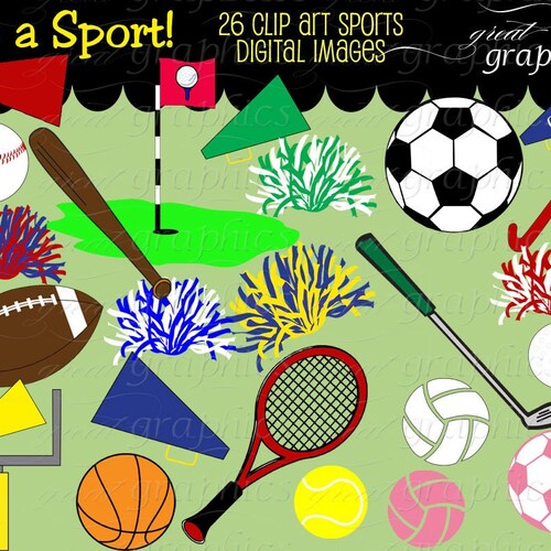 Cheerleader Digital Clipart Set For-personal and Commercial | Etsy