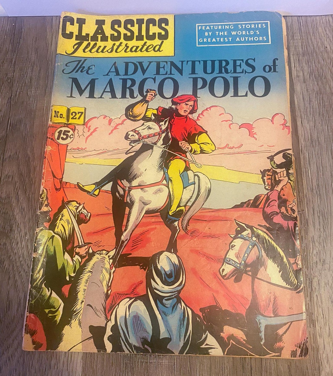 Vintage Classics Illustrated Comic, the Adventures of Marco Polo, #27 ...