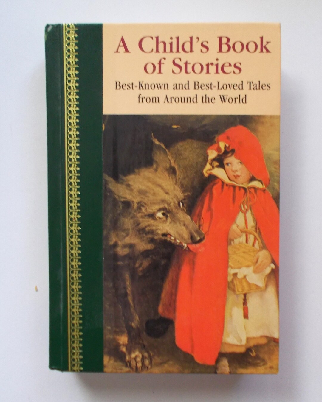 Vintage Fairy Tale Book - A Child's Book of Stories - Short Bedtime ...