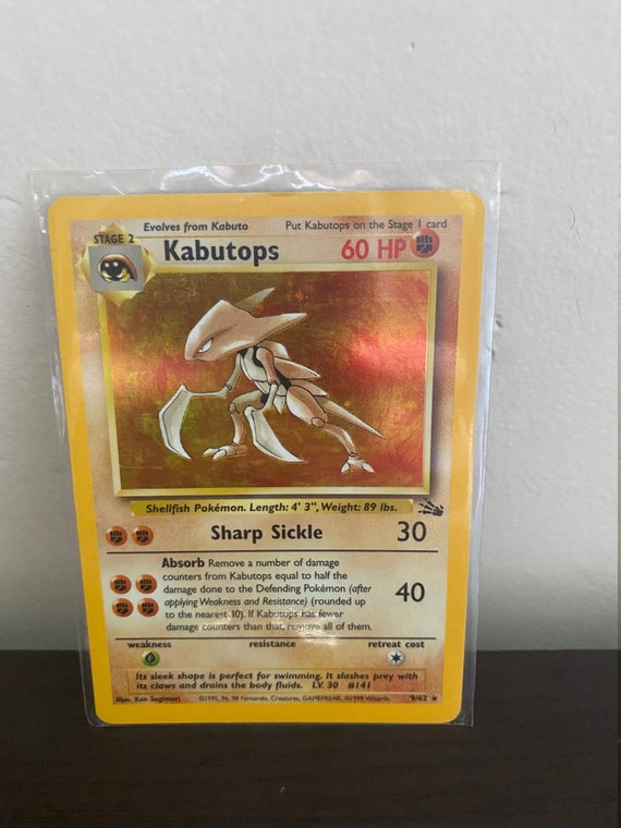 Kabutops Pokemon Card