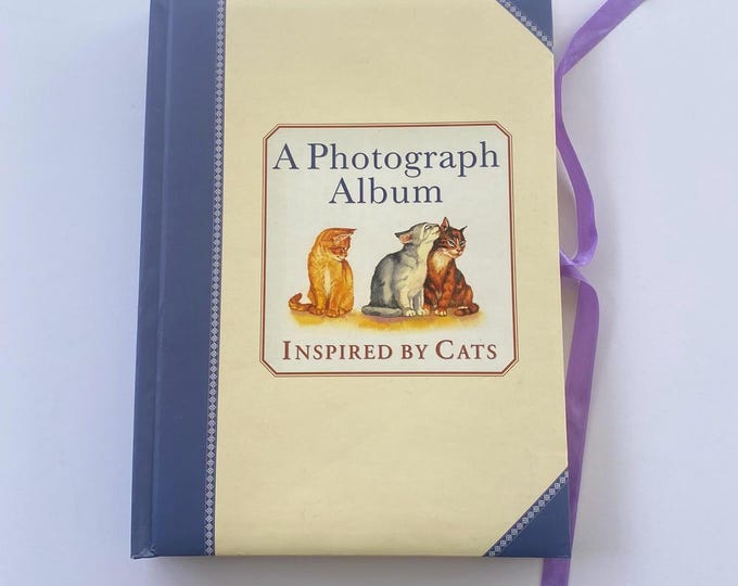 Photo Album Inspired by Cats, Photography Book, Unique Cat Lover Gift ...