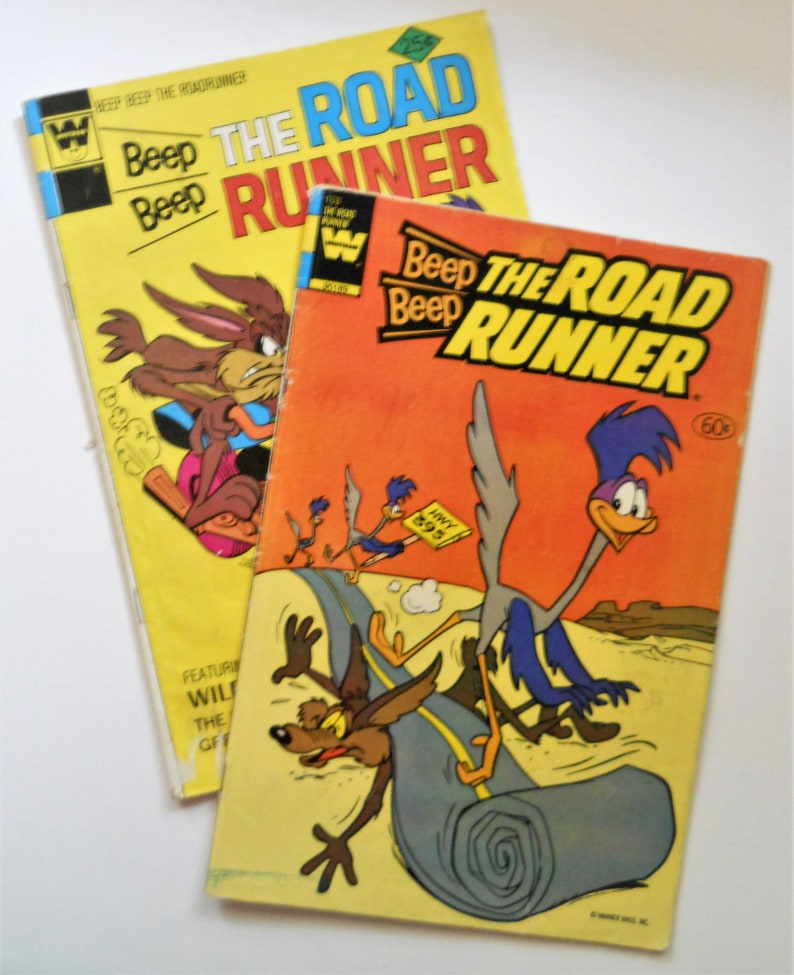 Road Runner Comic Books Vintage Whitman Comics 1970s TV - Etsy