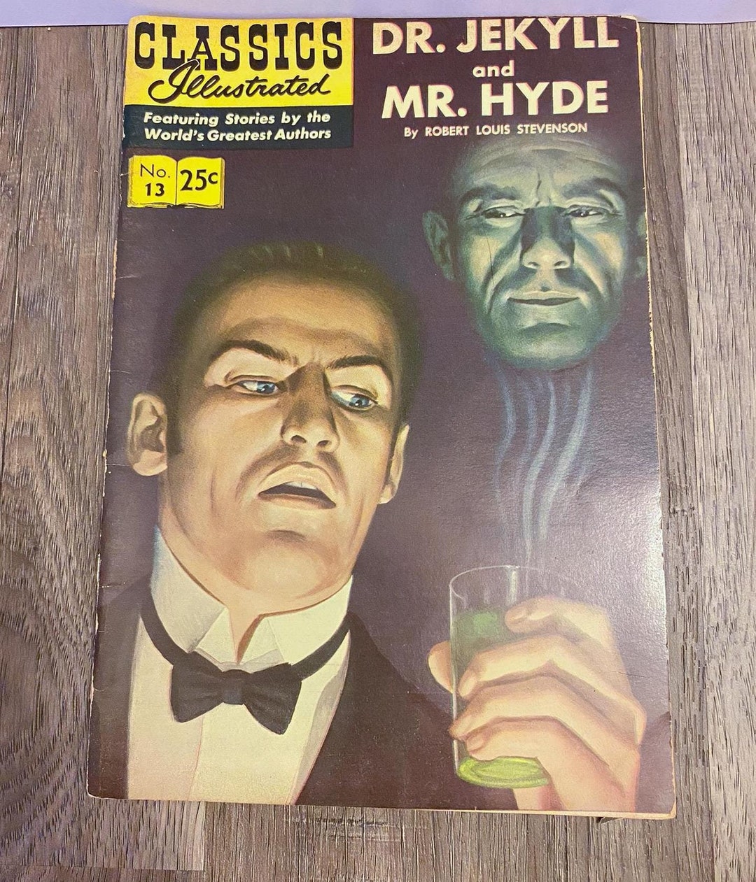 Vintage Classics Illustrated Comic, Dr. Jekyll and Mr. Hyde, #13, 1969 ...