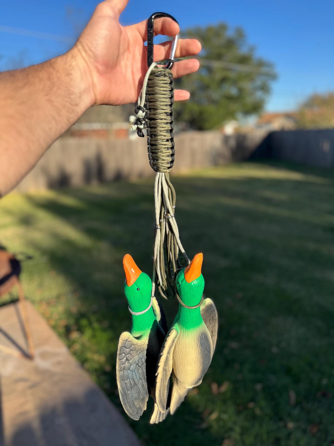 Duck/dove/small Game Carrier - Hunting Buddy Sling - Green and Light ...