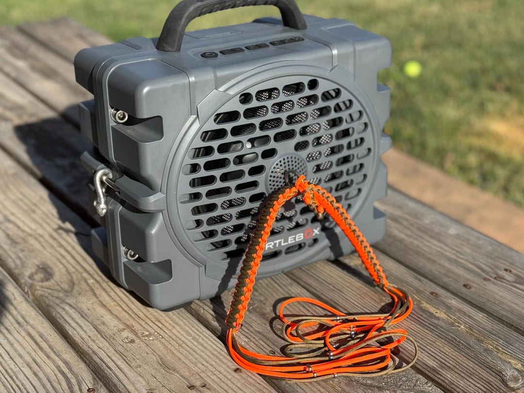 Over the Neck Duck/dove/small Game Carrier - Chocolate Brown and Neon ...