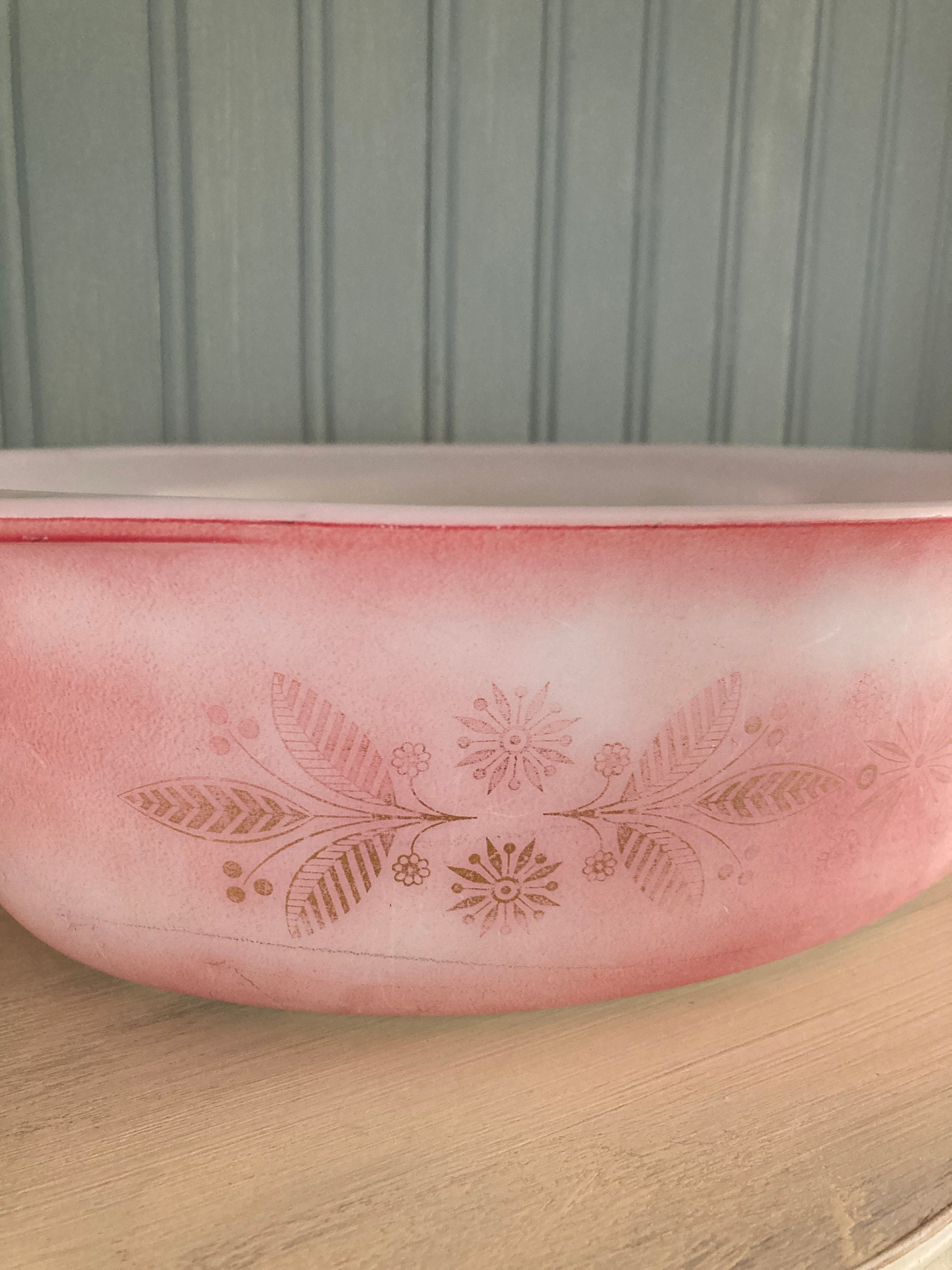 Vintage Pink Pyrex Casserole Dish - Etsy