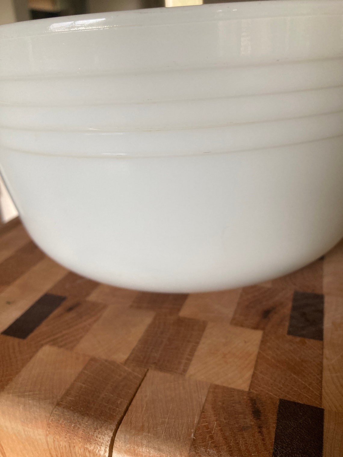 Vintage White PYREX Hamilton Beach Mixing Bowl - Etsy
