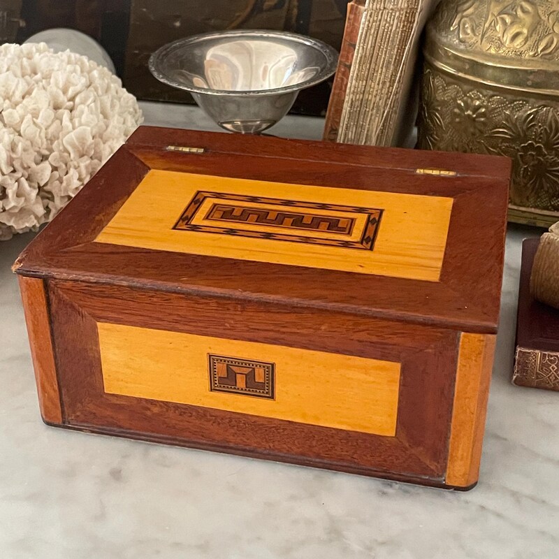Vintage Wood Box - Etsy