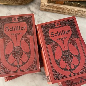 Antique German Book Set. Circa 1880. Instant Library. - Etsy