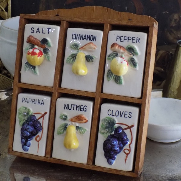 Ceramic Spice Rack - Etsy