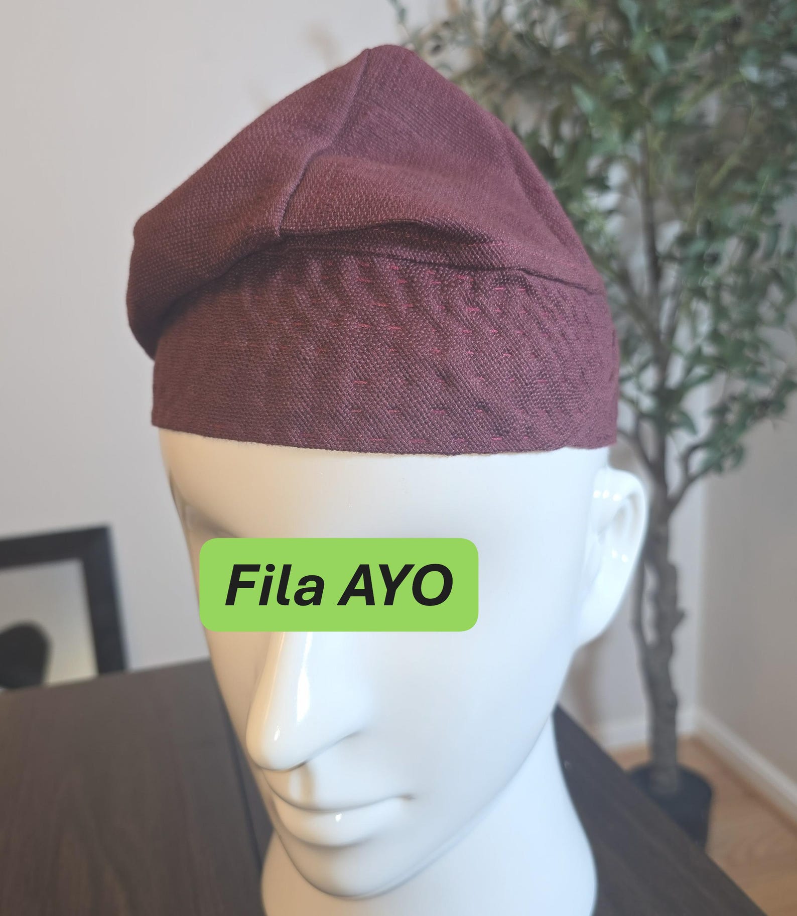 Authentic African Cap – Fila Gobi | Traditional Yoruba Hat | Handmade ...