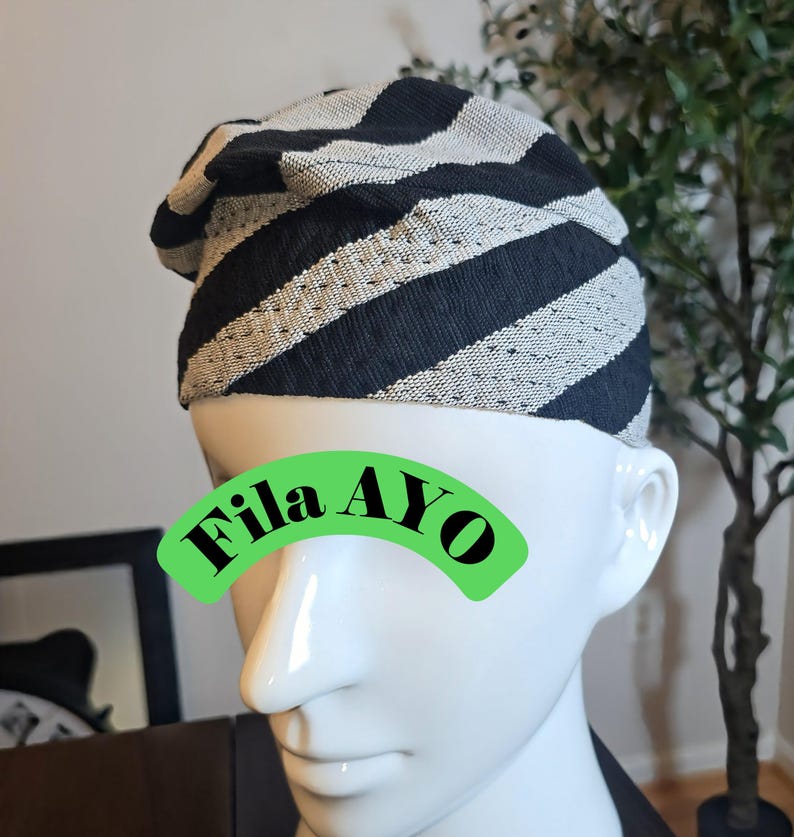 Authentic African Cap – Fila Gobi | Traditional Yoruba Hat | Handmade ...