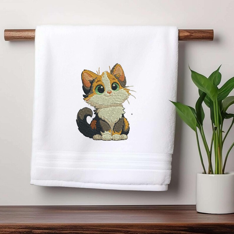 Funny Crazy Cat Machine Embroidery Designs Floral Cat Design Frazzled ...