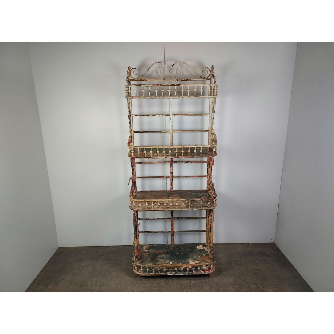 1930,S Rattan and Wicker Bakers Rack # 190049 Shipping is Not a 1.00 ...