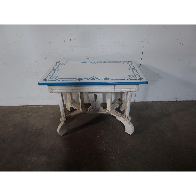 Enamel Top Table - Etsy