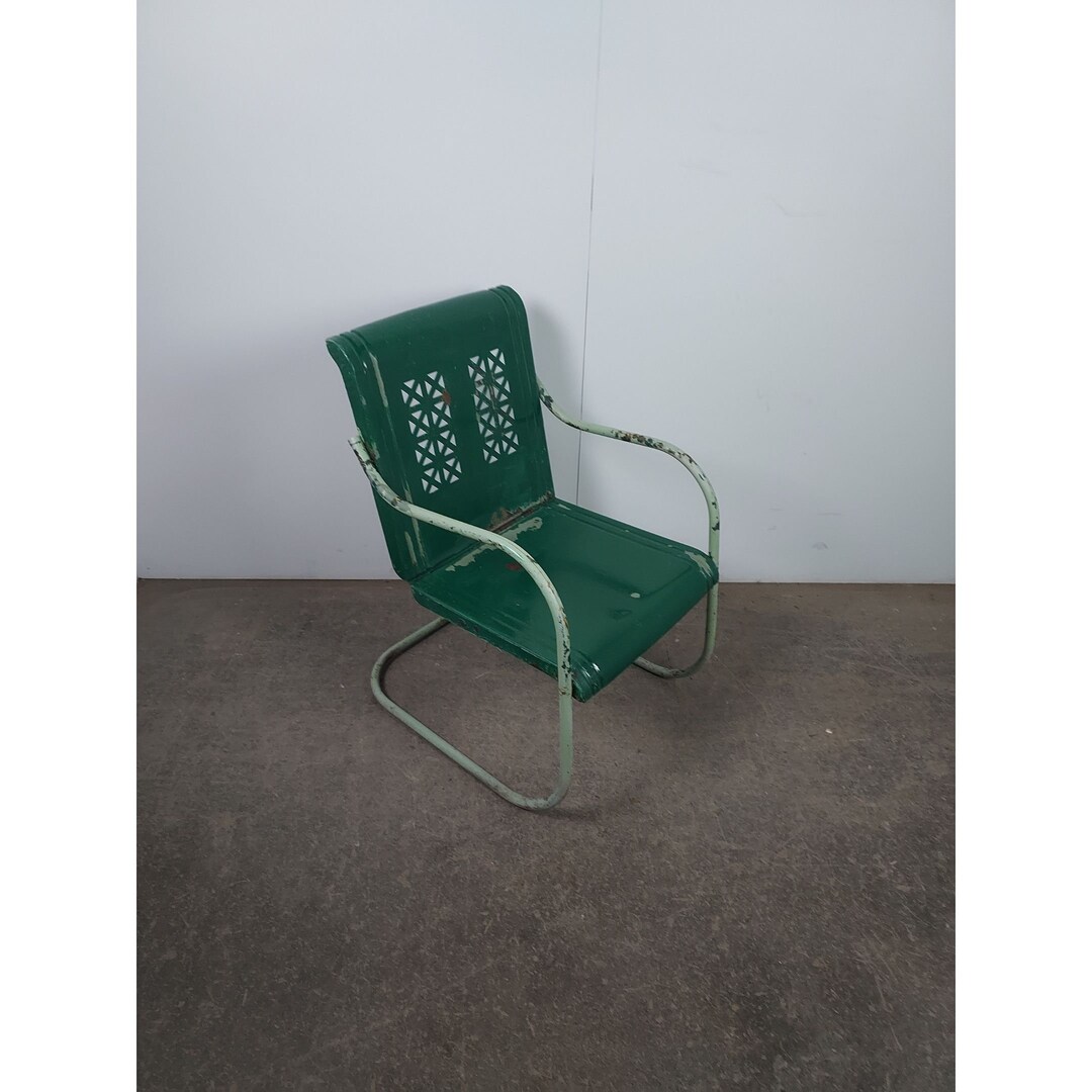 1940S METAL MOTEL CHAIR 193158 Shipping is Not Free Please - Etsy