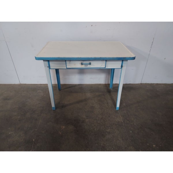 Enamel Top Table - Etsy