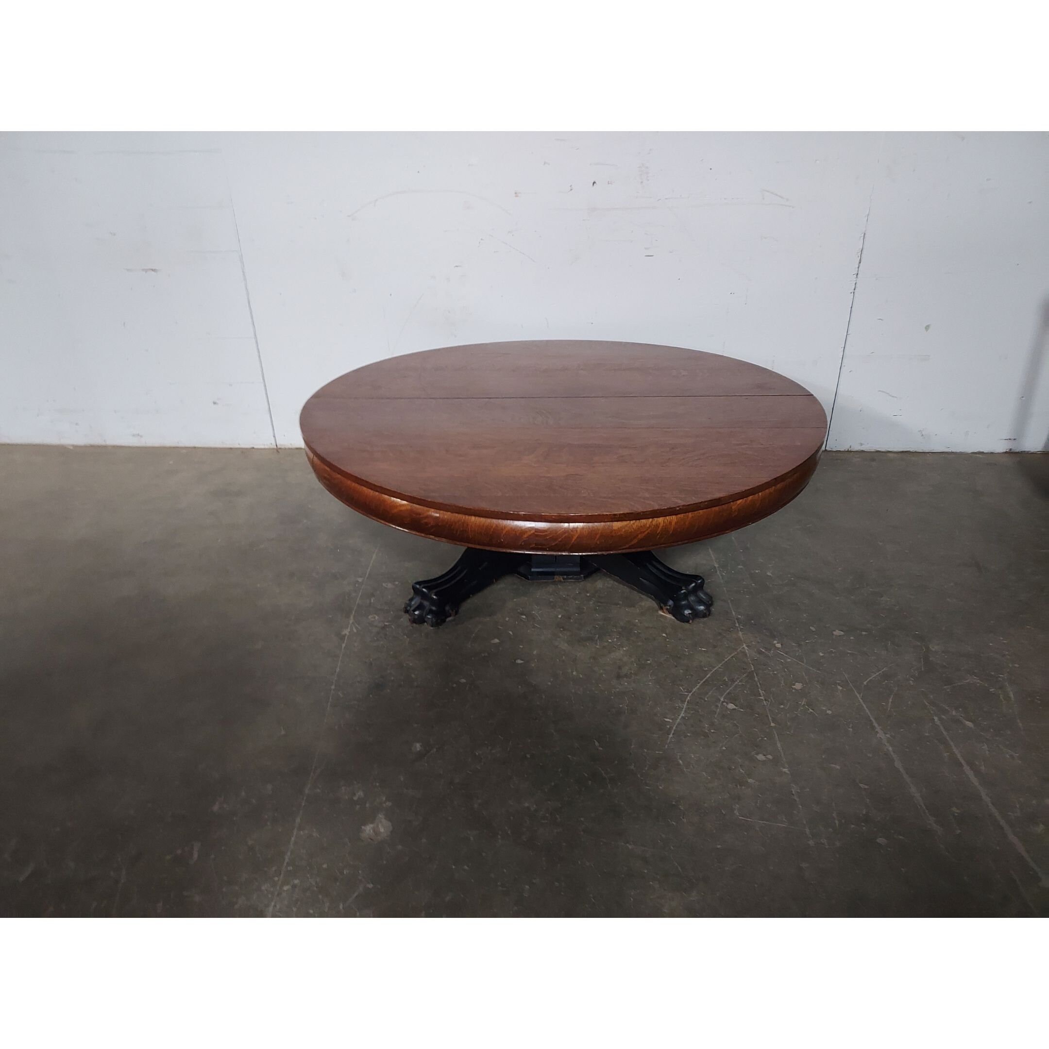 1920,s Round Oak Coffee Table 193711 Shipping is Not Free Please ...