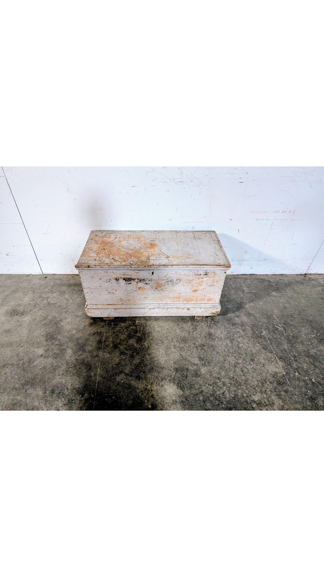 Mid 1800,s Flip Top Trunk # 197976 Shipping is Not a 1.00 Shipping is ...
