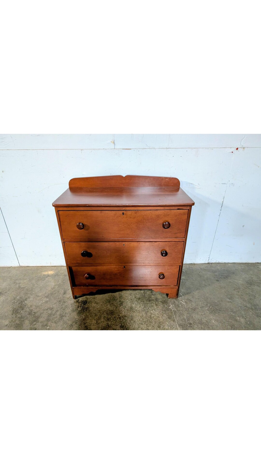 Elegant Cherry Three Drawer Chest of Drawers # 197889 Shipping is Not a ...