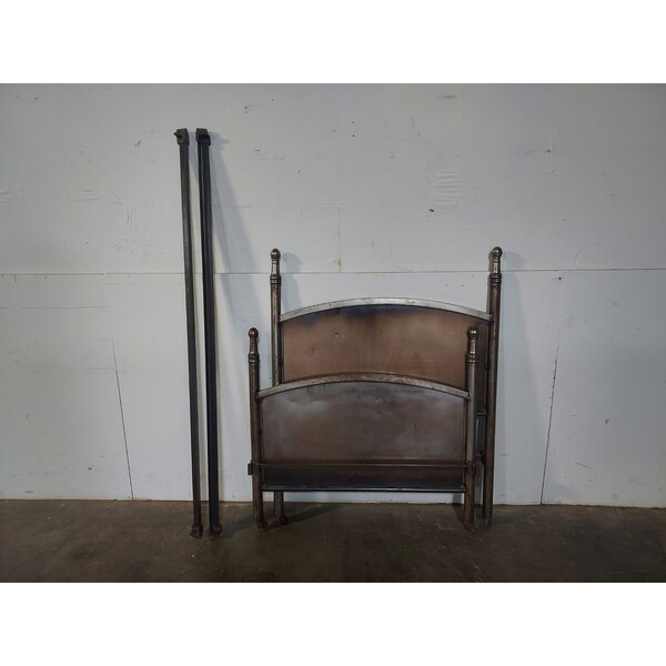 Antique Metal Bed Frame - Etsy