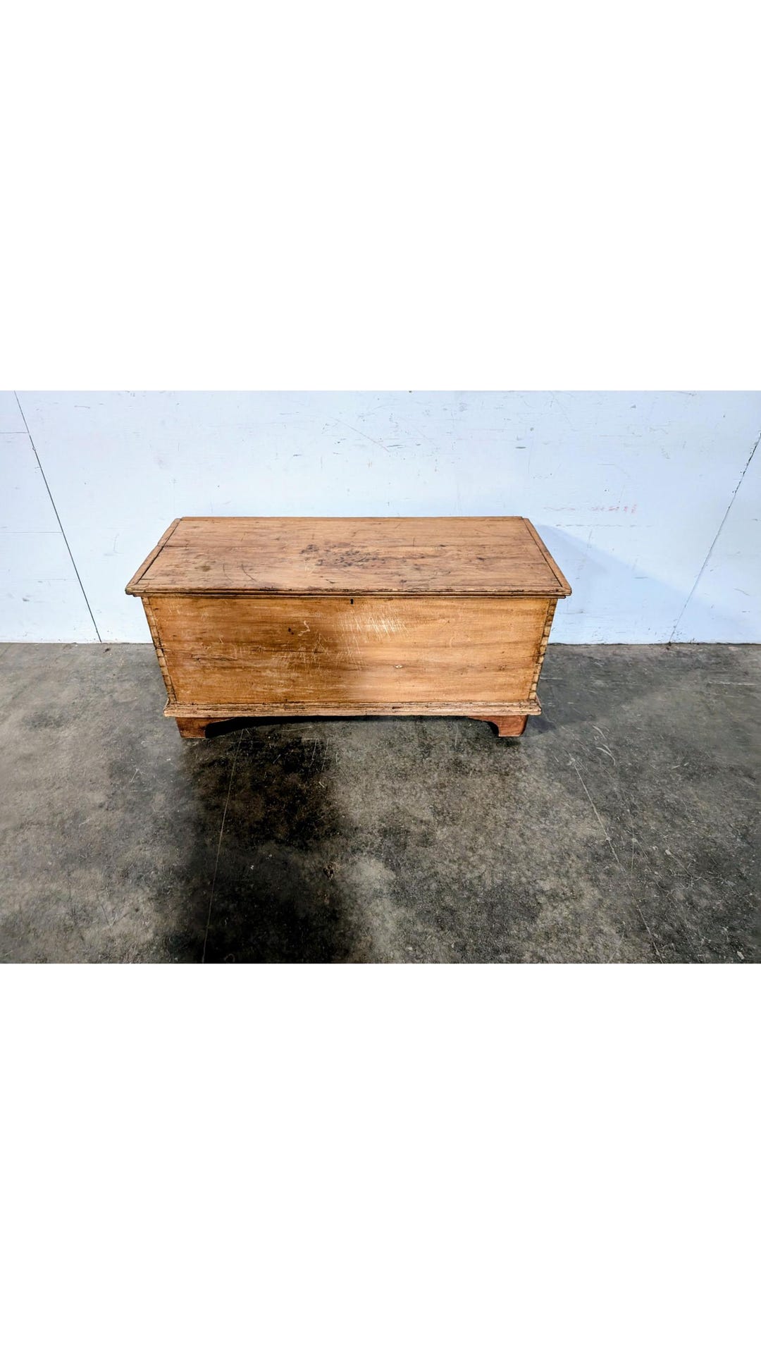 Mid 1800,s Flip Top Trunk # 197979 Shipping is Not a 1.00 Shipping is ...