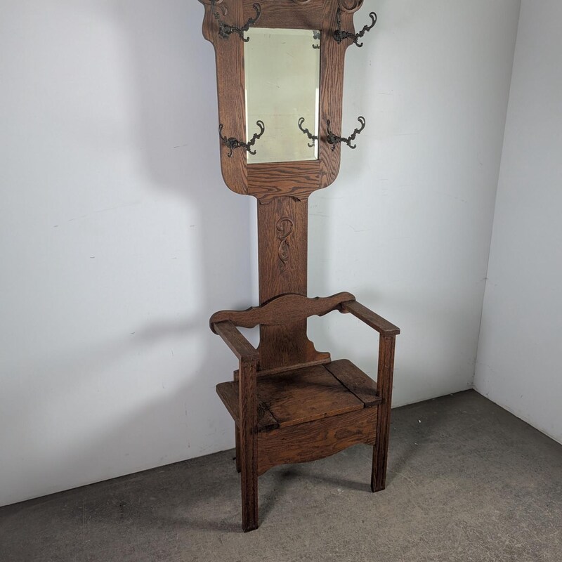 Hall Tree With Bench - Etsy