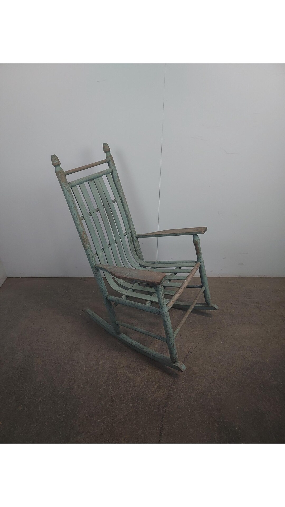 1930,s Slatted Wood Rocking Chair # 195987 Shipping is Not a 1.00 ...