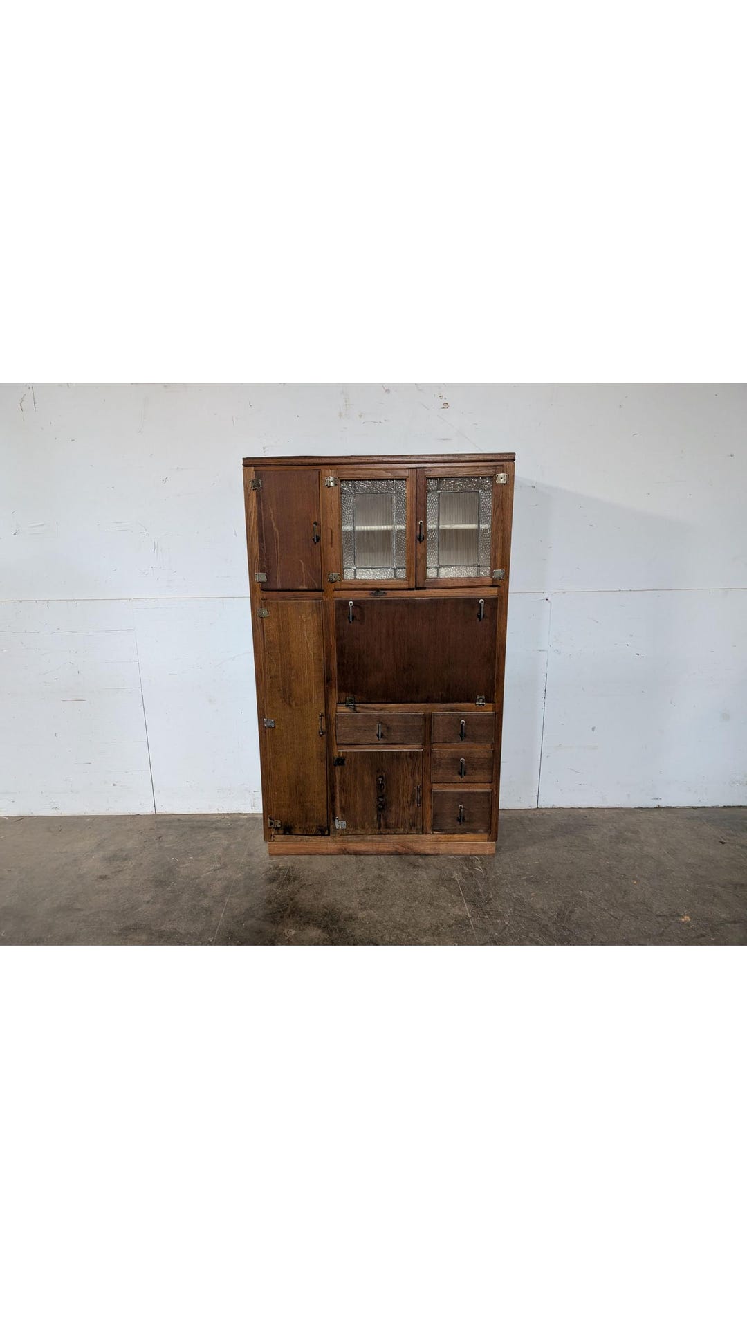 UNIQUE HOOSIER CABINET # 196283 Shipping is Not a 1.00 Shipping is Not ...