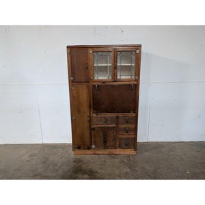 Hoosier Cabinet With Flour Sifter Etsy UK
