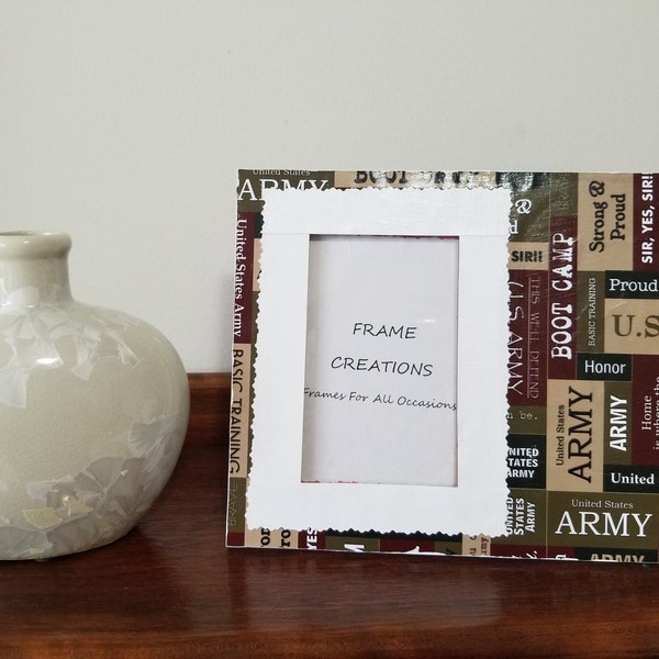 Army Picture Frame - Etsy