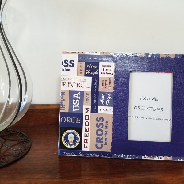 Air Force Picture Frame - Etsy