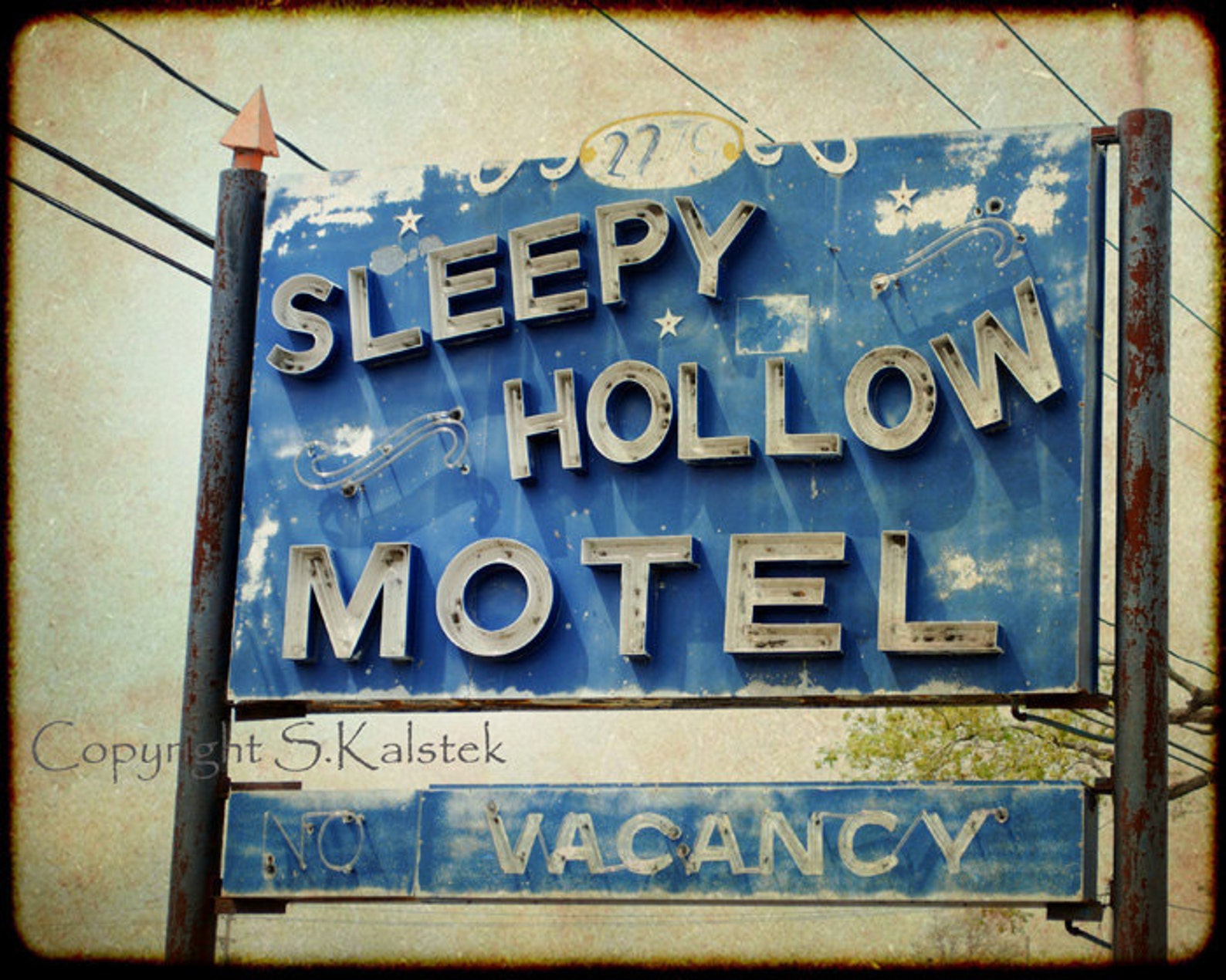 Retro Motel Sign Art Photograph Vintage American Funky Niagara - Etsy