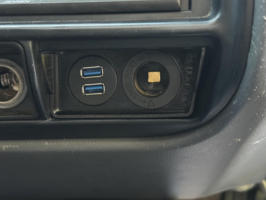 Toyota Land Cruiser FJ80 / FZJ80 1991-94 Dash Ashtray Insert Dual ...