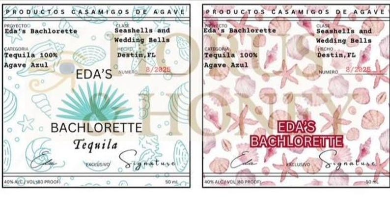 Personalized Alcohol Bottle Labels: Custom Liquor Stickers for Weddings ...