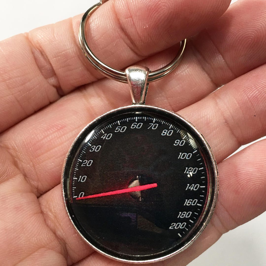 Chevrolet C6 Corvette 200 MPH Speedometer 1.2" Round Keychain - Etsy