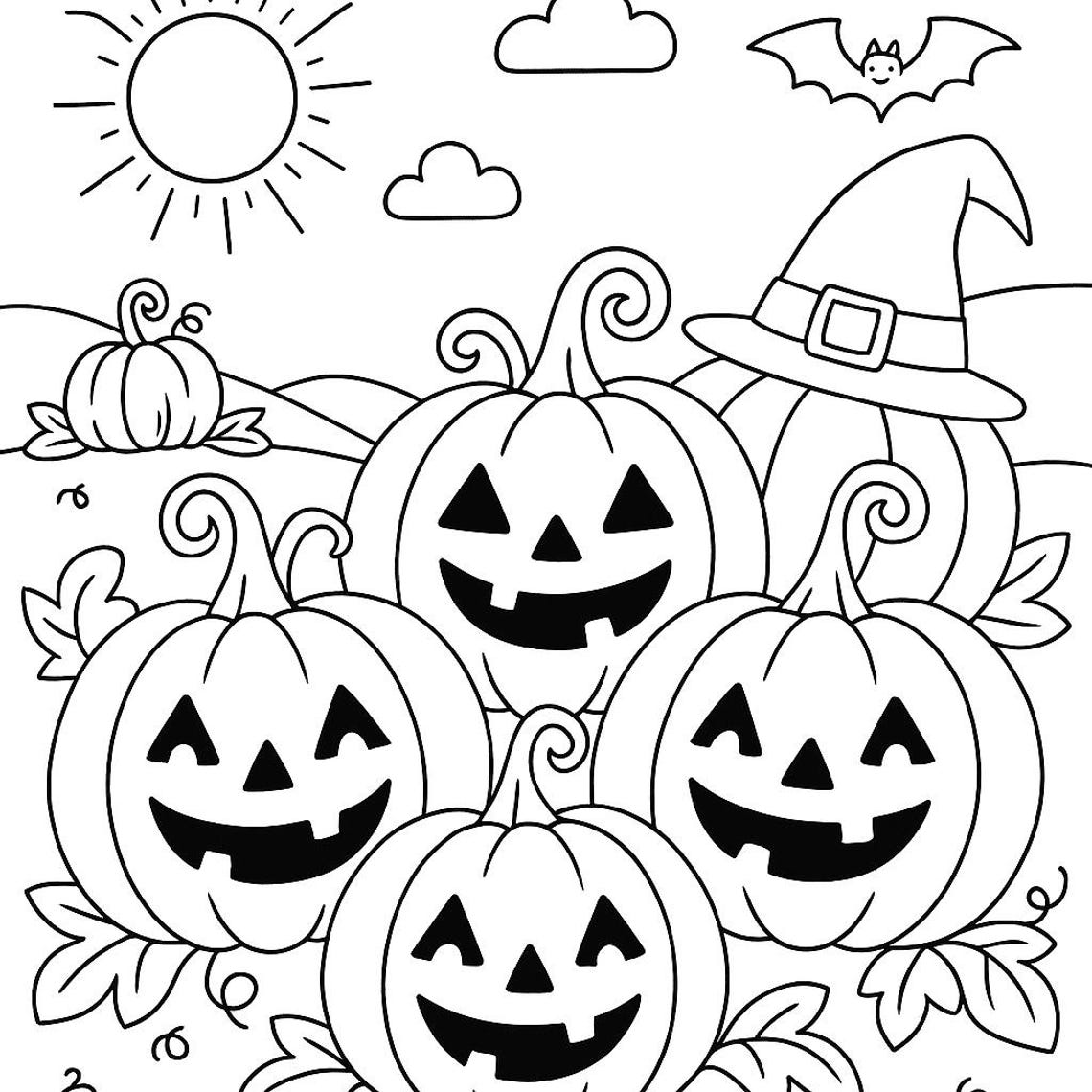 Halloween Activity Book for Kids: Coloring Pages, Mazes, Word Search ...