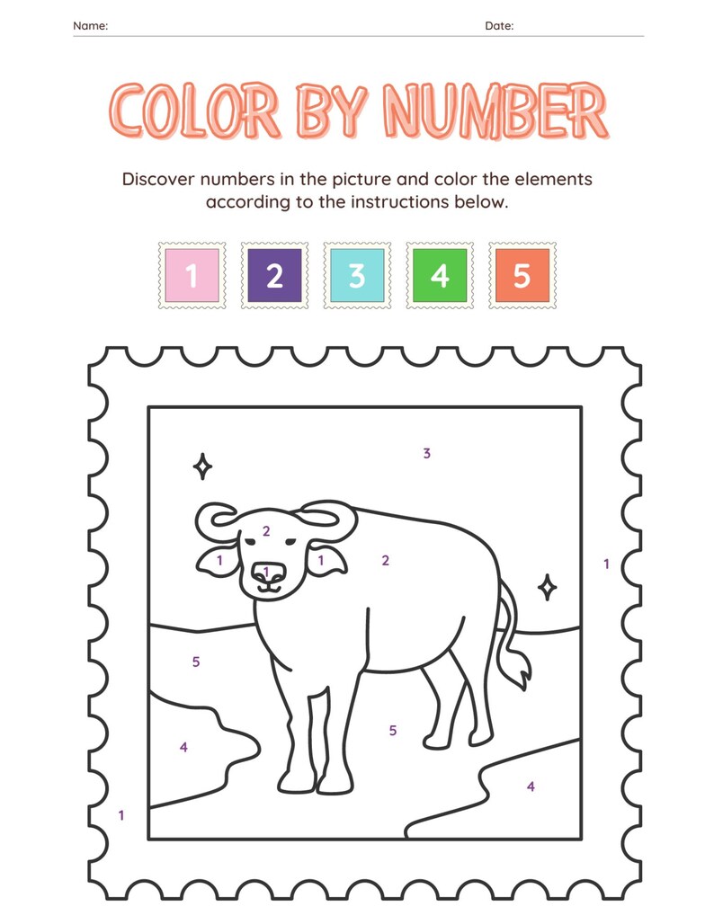 Preschool Learning Bundle: Alphabet, Numbers, Shapes, Colors (PDF ...