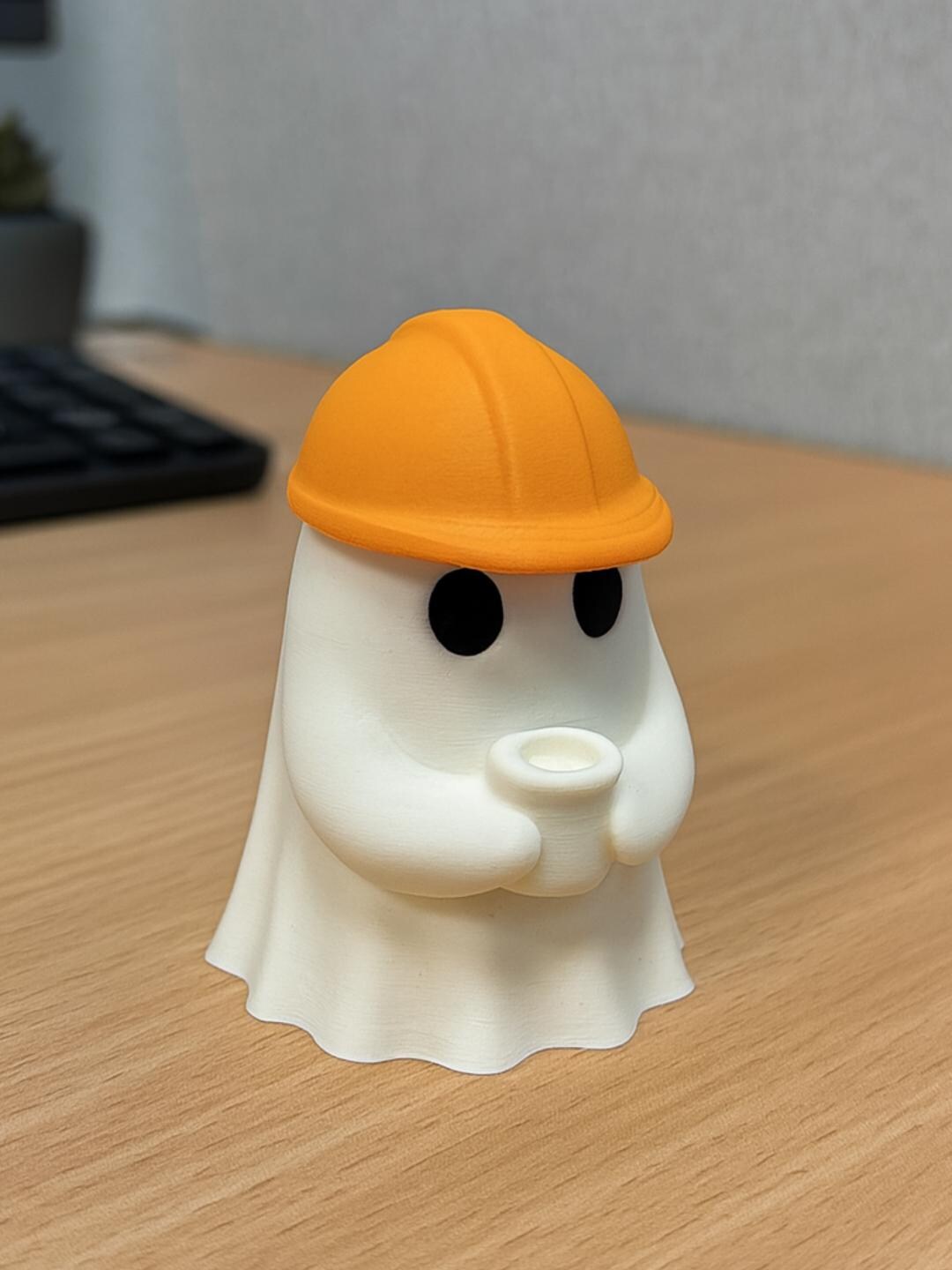 Working Ghost Desk Buddy: Office Decor - Etsy