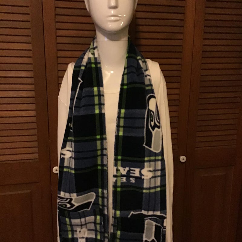 Seahawks Scarf - Etsy