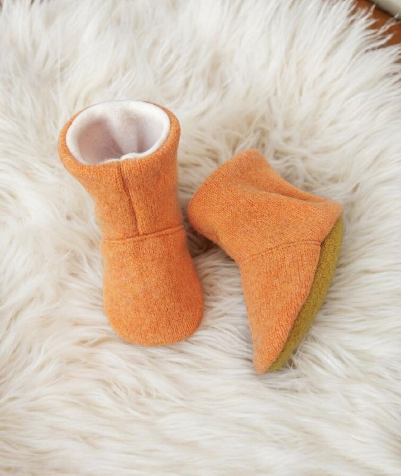 Baby Boot Sewing Pattern: Wool Slippers Tutorial (PDF Download) - Etsy