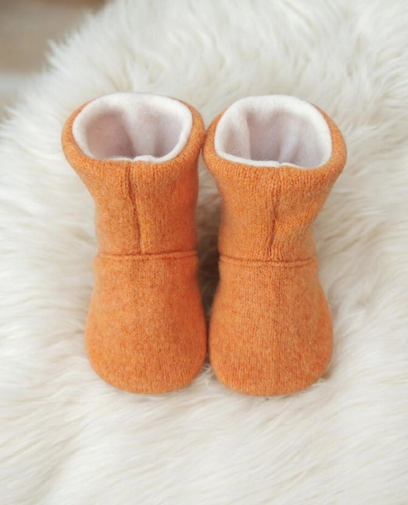 Baby Boot Sewing Pattern: Wool Slippers Tutorial (PDF Download) - Etsy