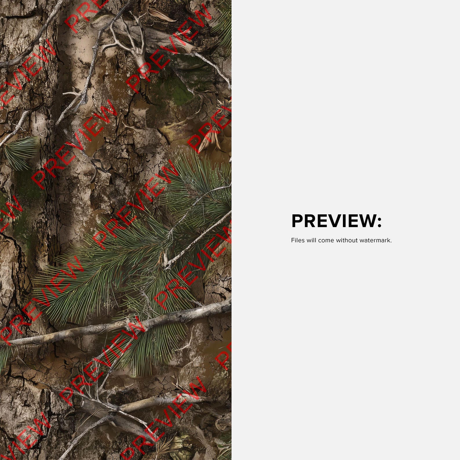 Realistic Tree Camo Patterns 25 Seamless (woodland Floor V1): High-res ...