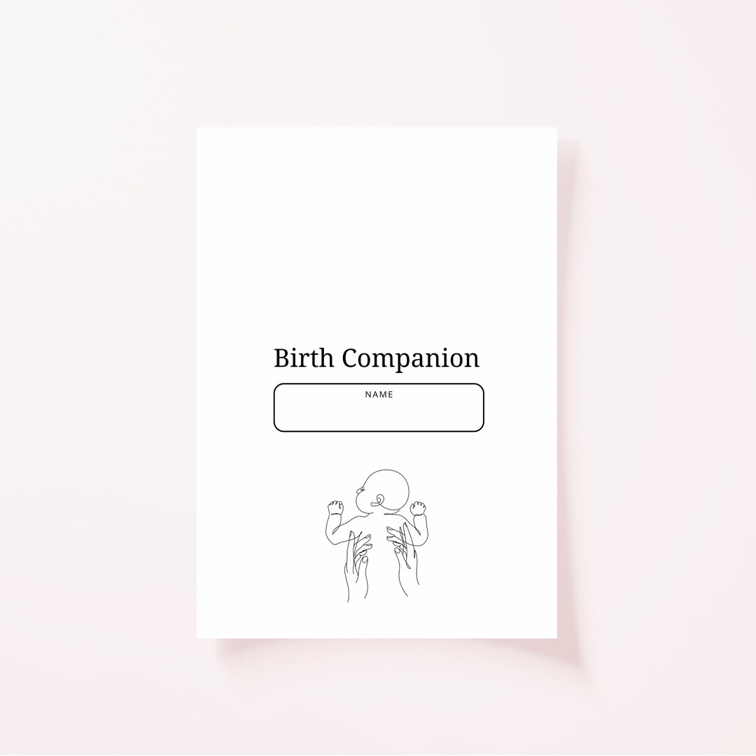 The Birth Companion | A Calm, Printable Guide for Pregnancy & Birth ...