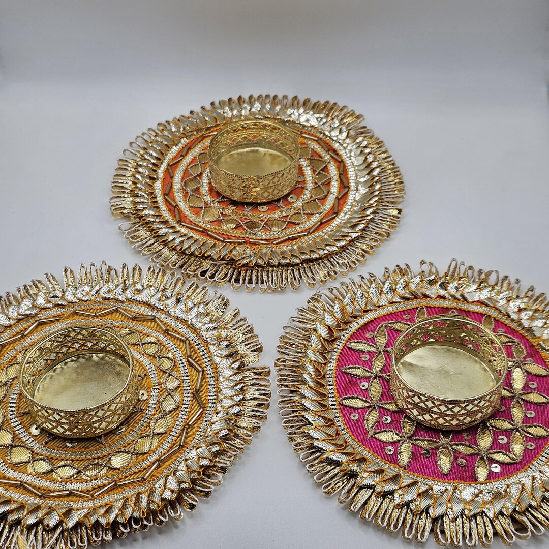 Handmade Gottapatti Diyas - Etsy