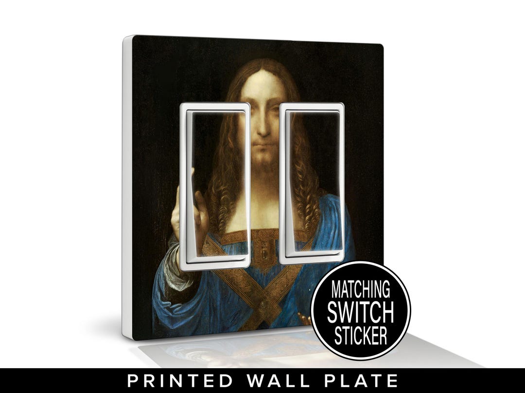 Light Switch Cover | Leonardo Da Vinci Salvator Mundi C.1500 ...