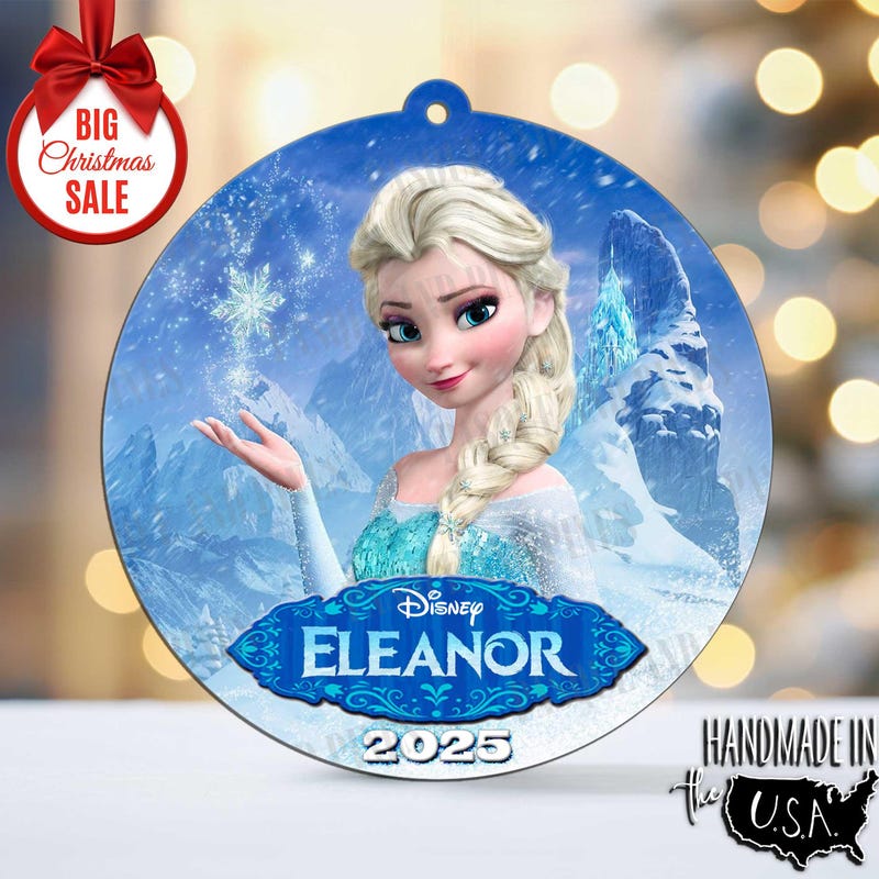Elsa Ornament - Etsy