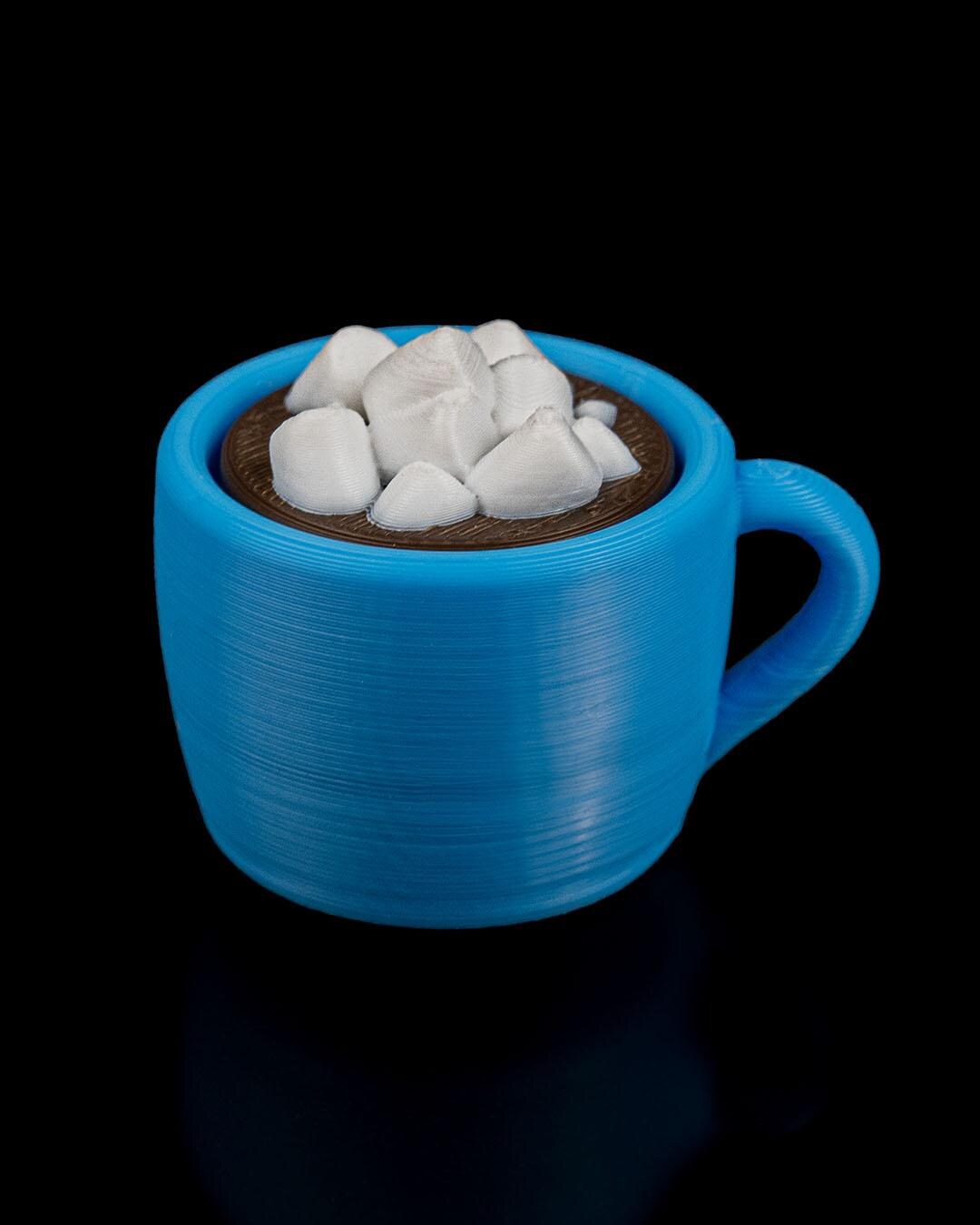 Hot Cocoa Fidget Clicker | Coffee Cup Stress Toy - Etsy