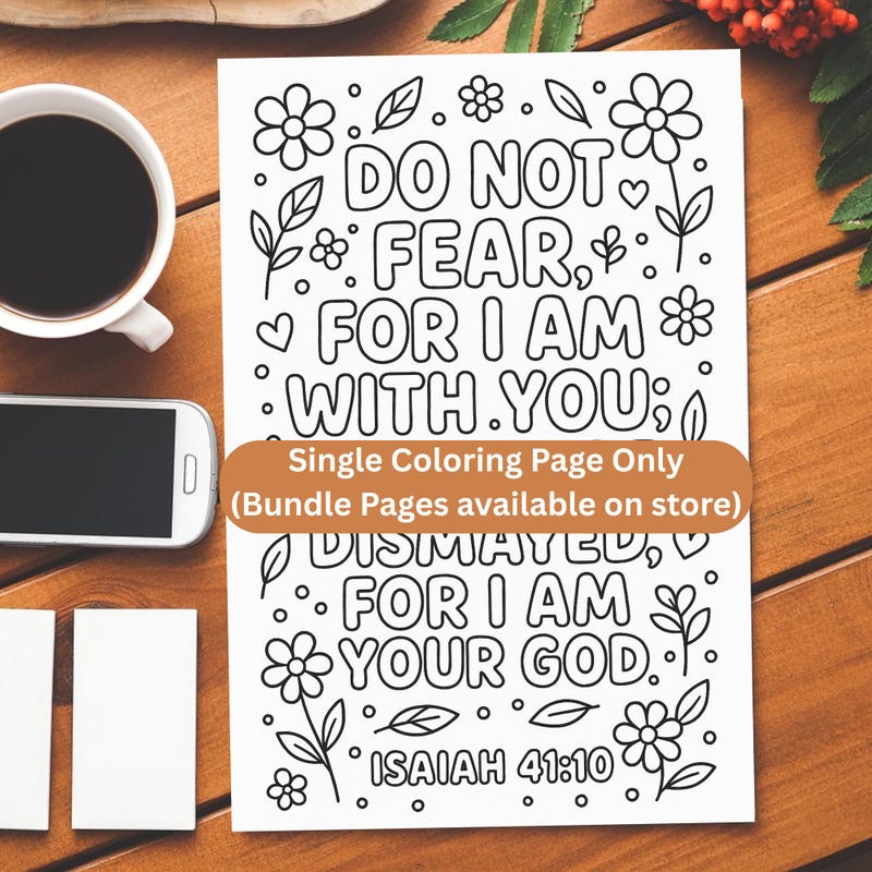 Isaiah 41 10 - Etsy