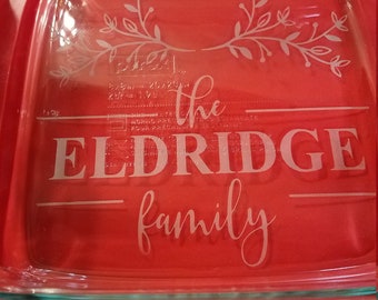 Family Tree Plate: Personalized Grandparent Plate Family Name | Etsy